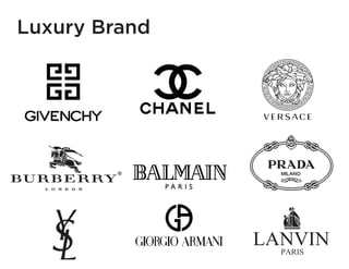 Top Designer Brand Logos