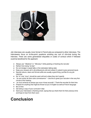 Top 20 French Language Interview Questions and Answers | PDF