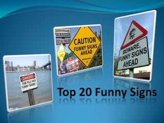 Top 20 Funny Signs | PPSX