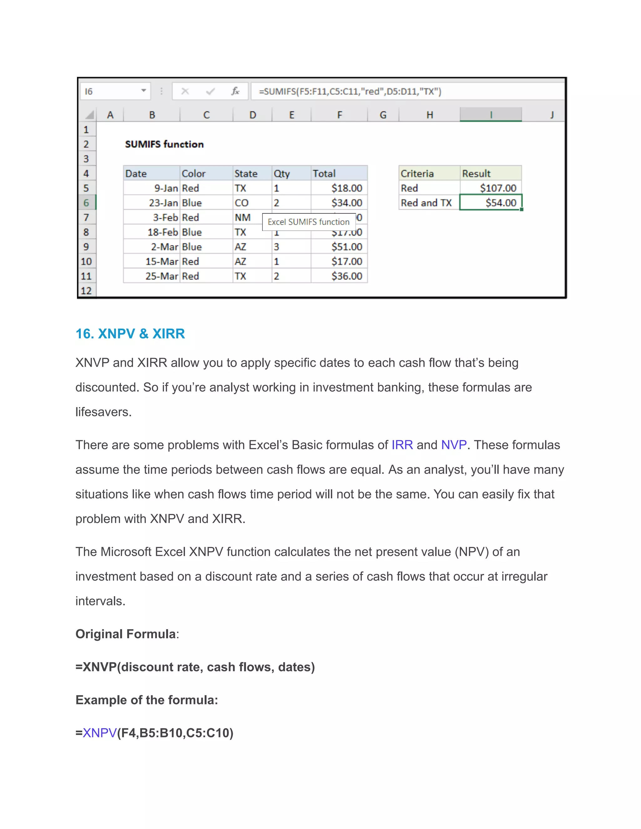 Top 20 microsoft excel formulas you must know | PDF