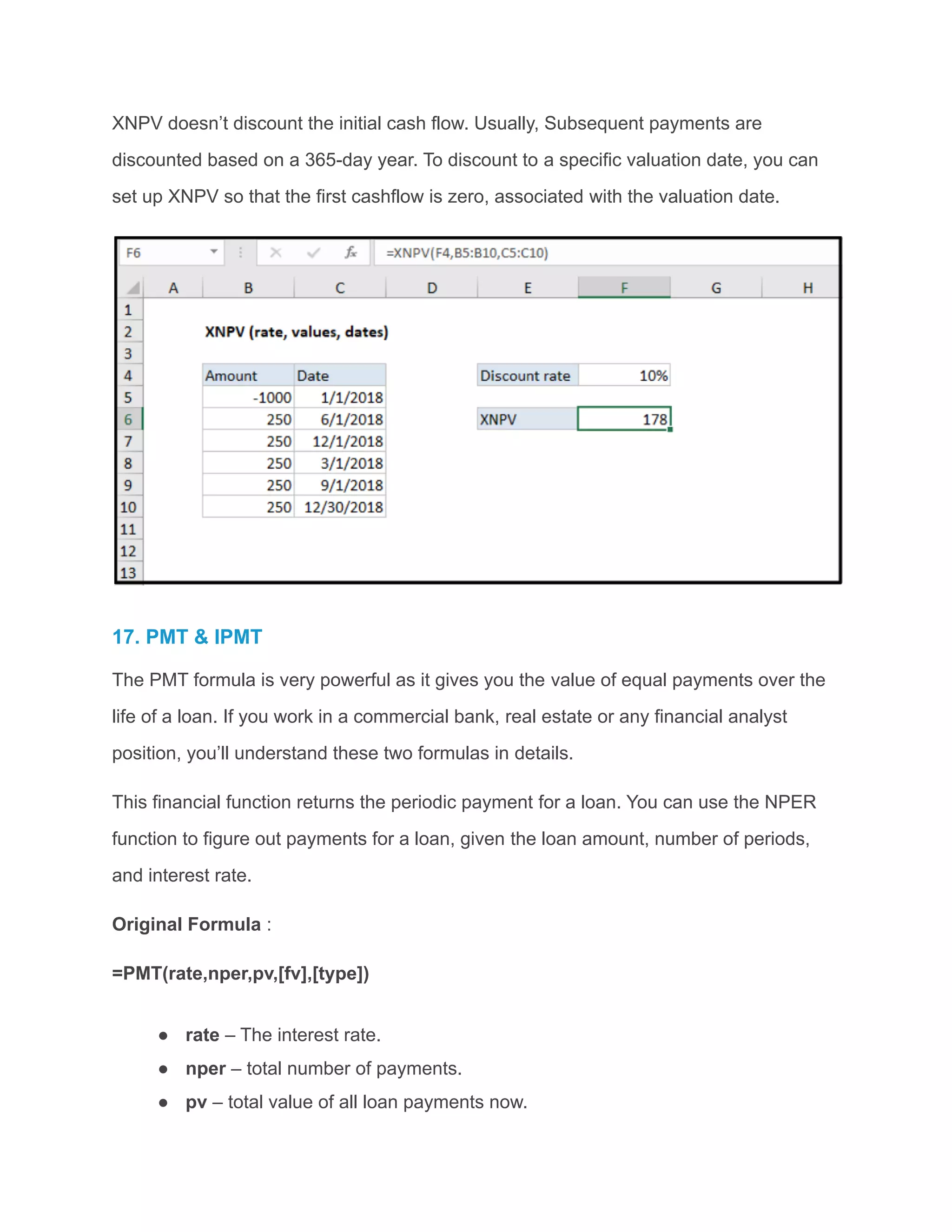 Top 20 microsoft excel formulas you must know | PDF