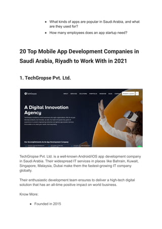 The Best 20 Mobile App Development Companies in Saudi Arabia in 2021 ...