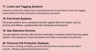 Top 20 Must-Have Industrial Safety Equipment for Every Workplace | PPT