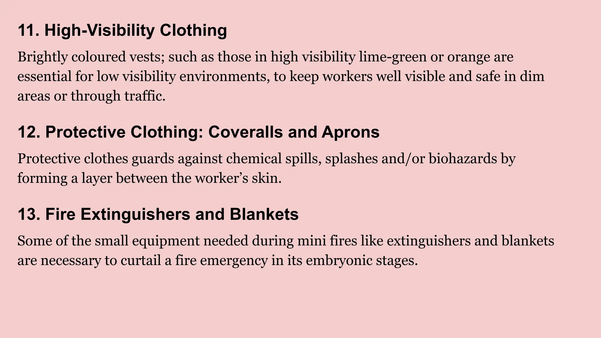 Top 20 must-Have Industrial Safety Equipment for Every Workplace | PDF