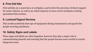 Top 20 must-Have Industrial Safety Equipment for Every Workplace | PDF