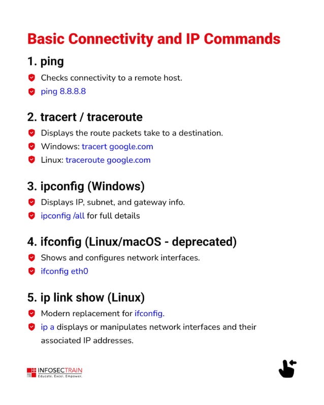 Top 20+ Networking Commands for Network Professionals.pdf