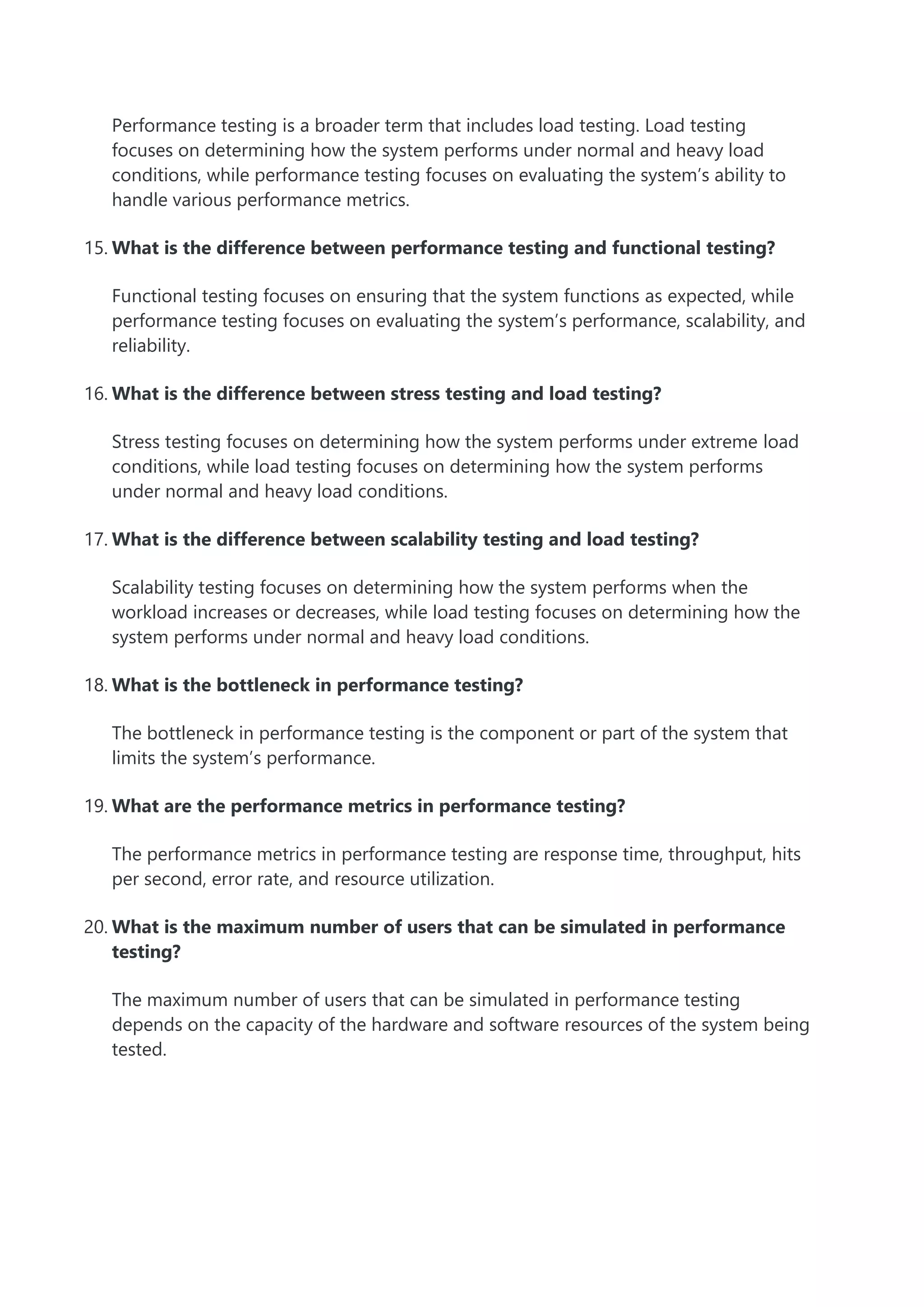 Top 20 Performance Testing Interview Questionspdf