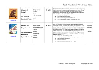 Top 20 Picture Books | PPT