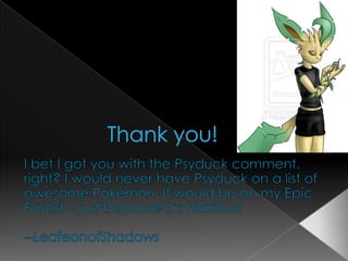 Top 20 Pokemon | PPTX