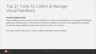 Top 21 tools to collect and manage visual feedback | PPT