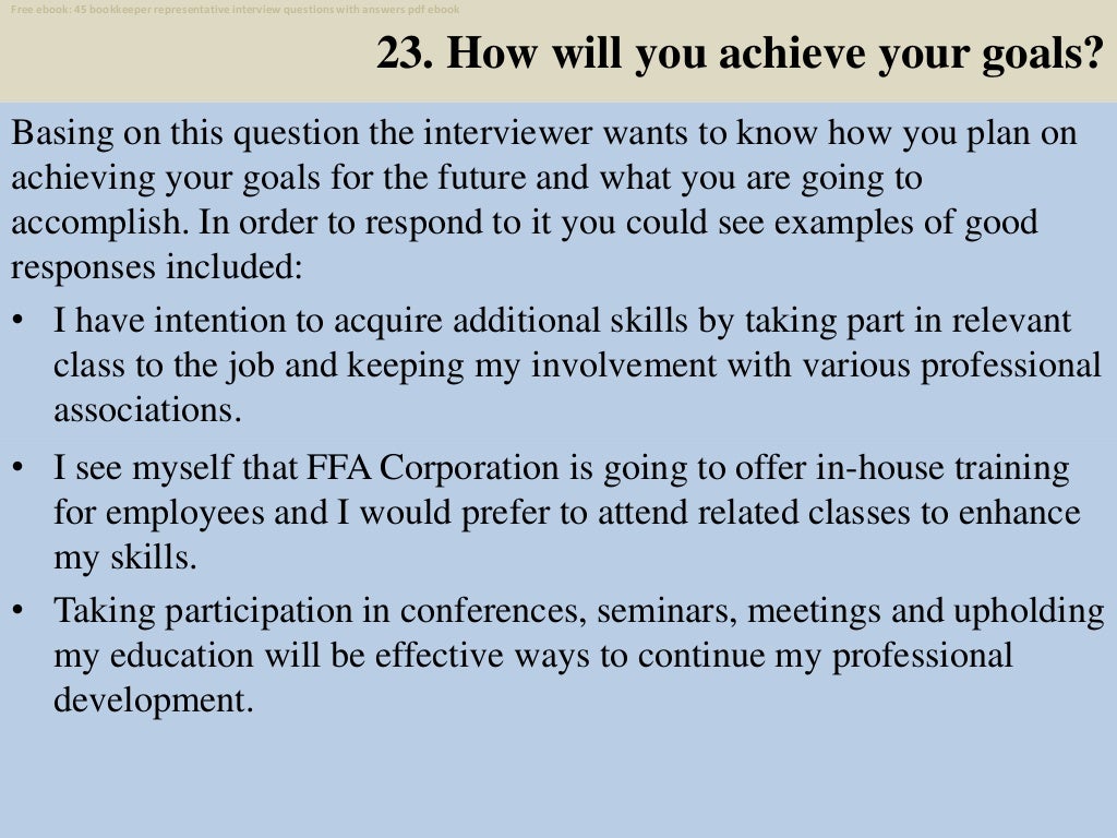 Top 25 Bookkeeper Representative Interview Questions And Answers Pdf top-25-bookkeeper-representative-interview-questions-and-answers-pdf