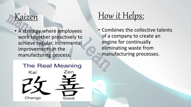 Top 25 lean tools | PPTX | Business | Business and Finance