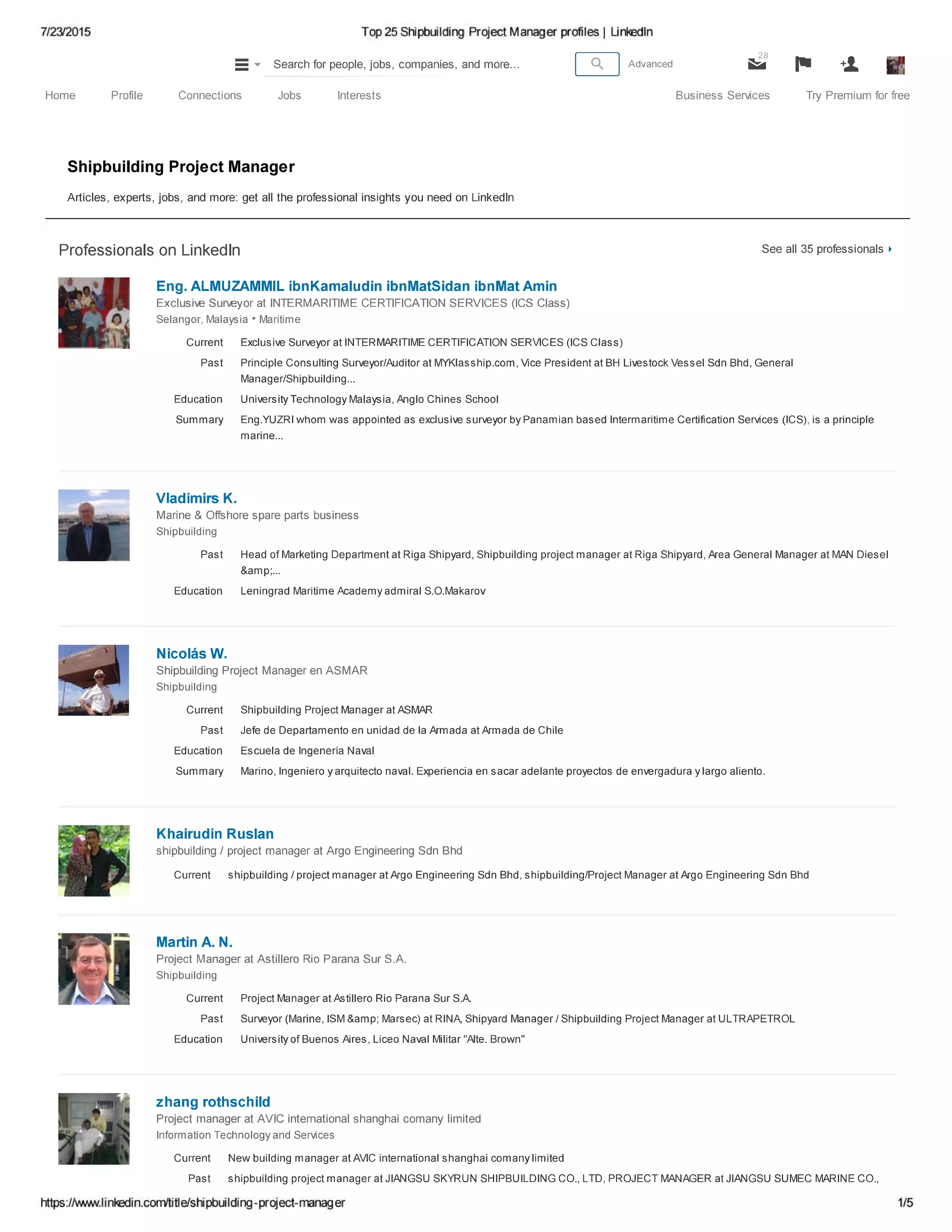 Top 25 shipbuilding project manager | PDF