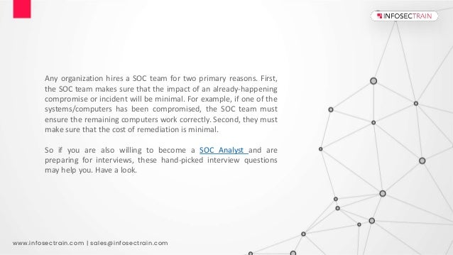 Top 25 SOC Analyst interview questions that You Should Know.pptx