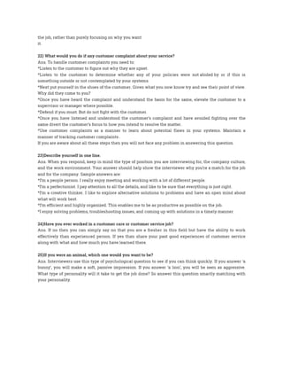 Top 30 cabin crew interview questions | PDF