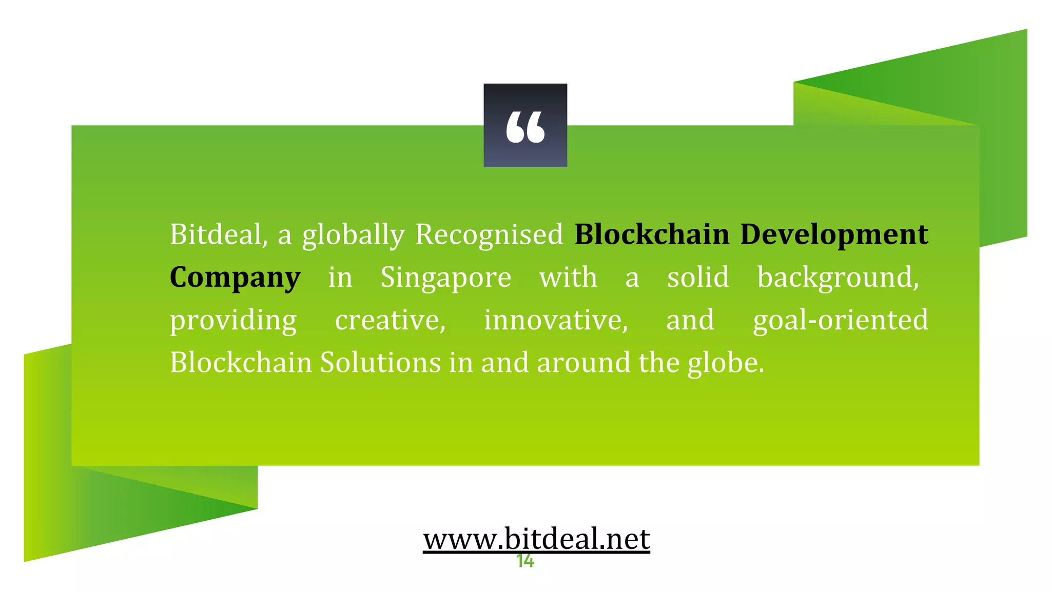 Top 3 blockchain based projects in singapore | PPT