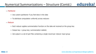 Top 3 design patterns in Map Reduce | PPT