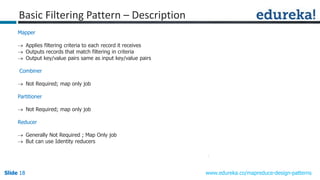 Top 3 design patterns in Map Reduce | PPT