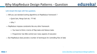 Top 3 design patterns in Map Reduce | PPT