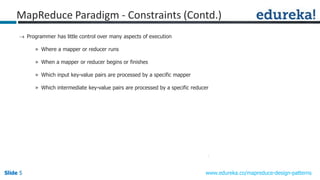 Top 3 design patterns in Map Reduce | PPT