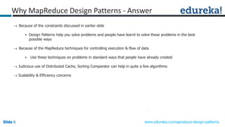 Top 3 design patterns in Map Reduce | PPT
