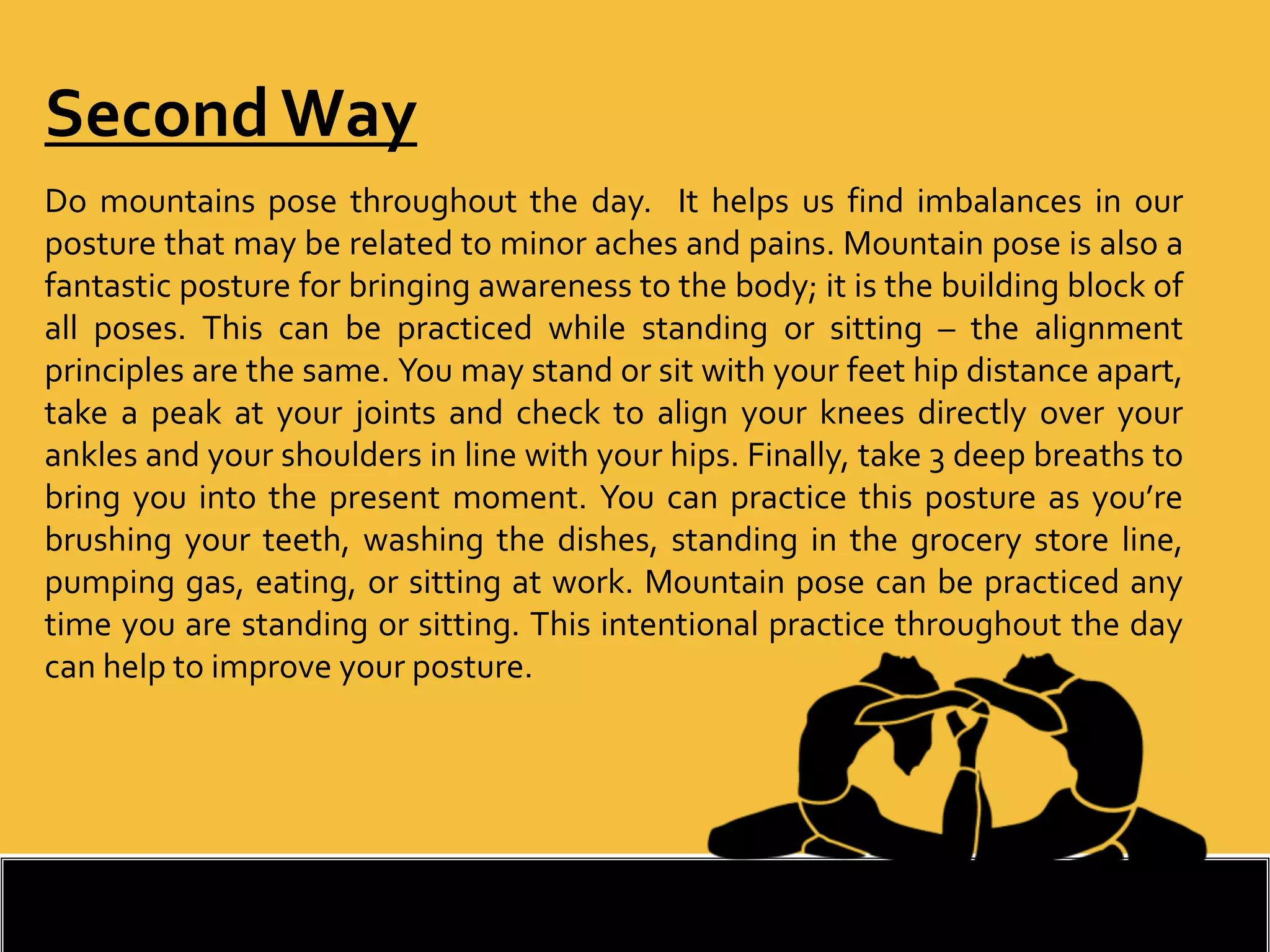 Top 3 easy way to practice yoga | PPT