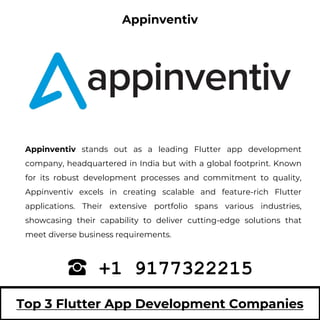 Top 3 Flutter App Development Companies - Semiosis Software Private ...