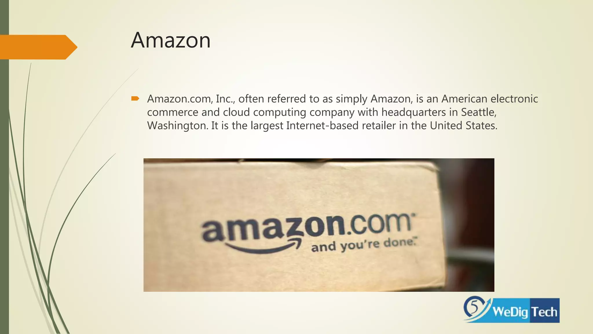 Top 3 market place comparison amazon vs alibaba vs ebay | PPT