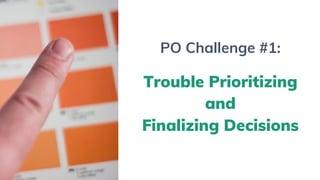 Top 3 Product Owner Challenges | PDF | Small and Medium-sized Business ...