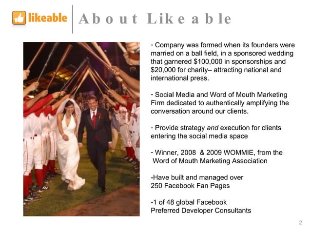 Top 40 facebook pages 2010 | PPT
