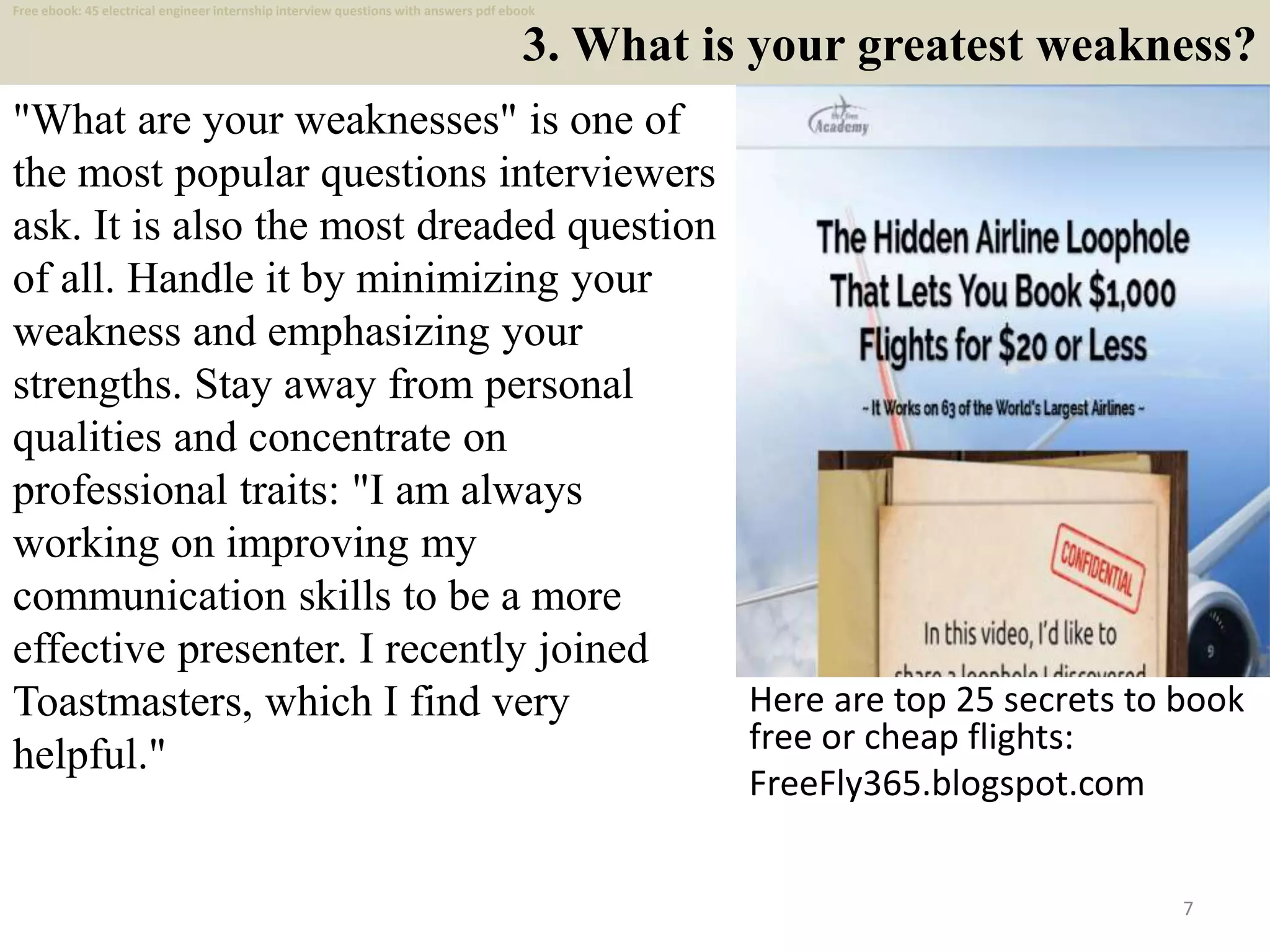 Top 45 electrical engineer internship interview questions and answers ...