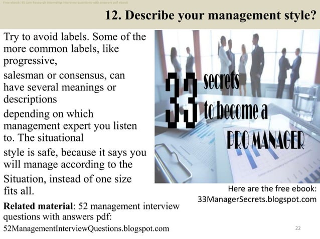 Top 45 lam research internship interview questions and answers pdf | PPTX