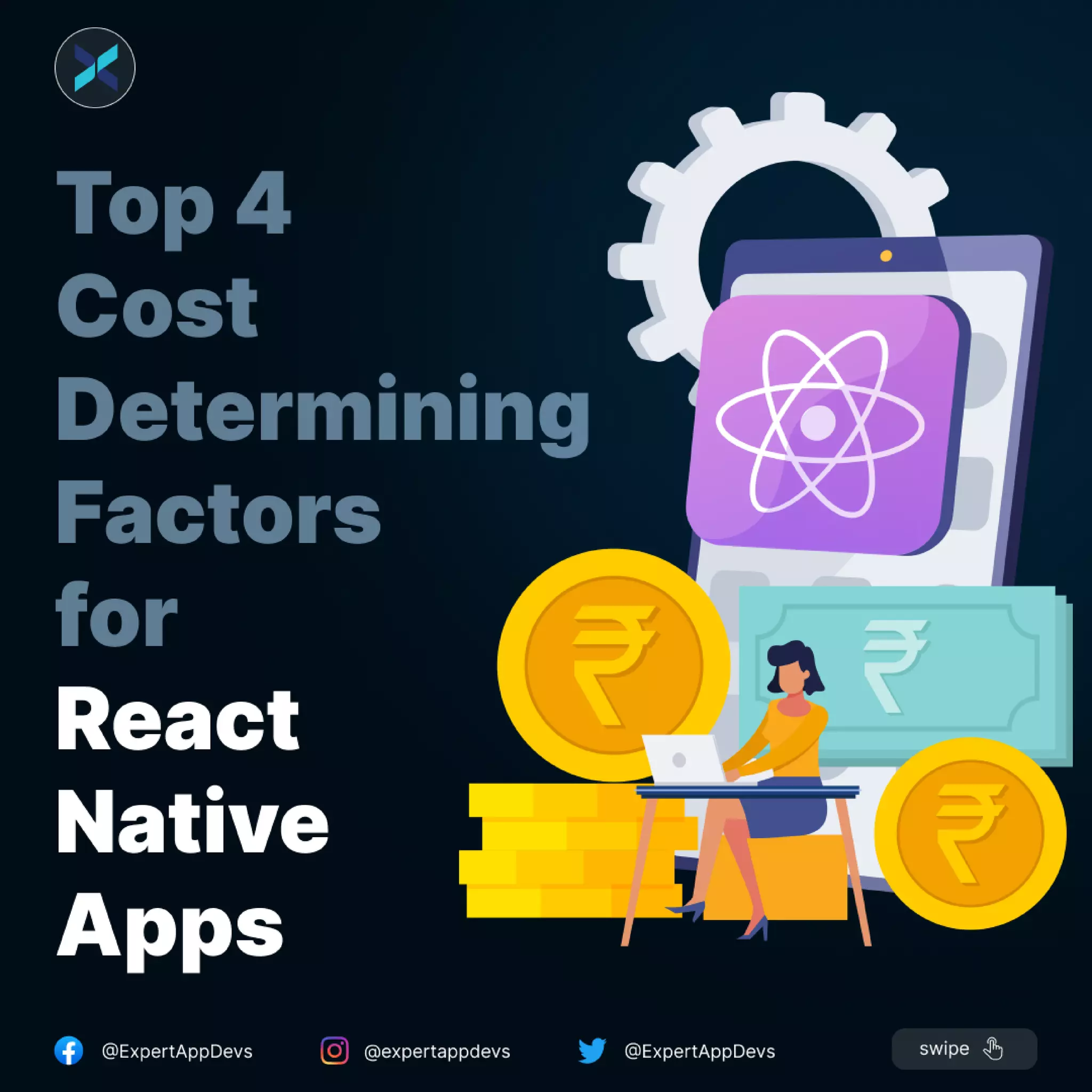 Top 4 Cost Determining Factors for React Native Apps | PDF | Free Download