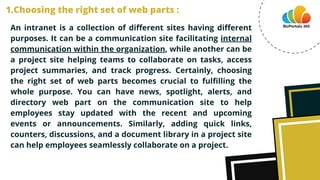 Top 4 Expert Tips for Mastering and Customizing SharePoint Web Parts ...