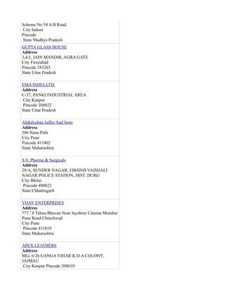 Top 500 companies in india | PDF