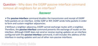 EIGRP interview questions and answers part 2 | PPTX