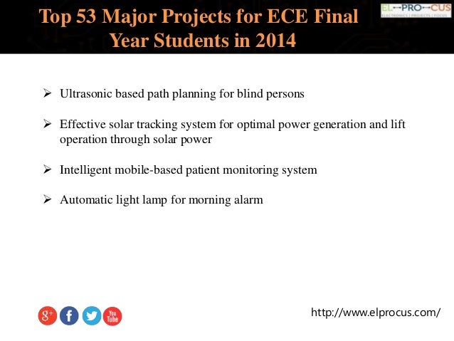 Major Projects For ECE Students Major Projects For ECE Students