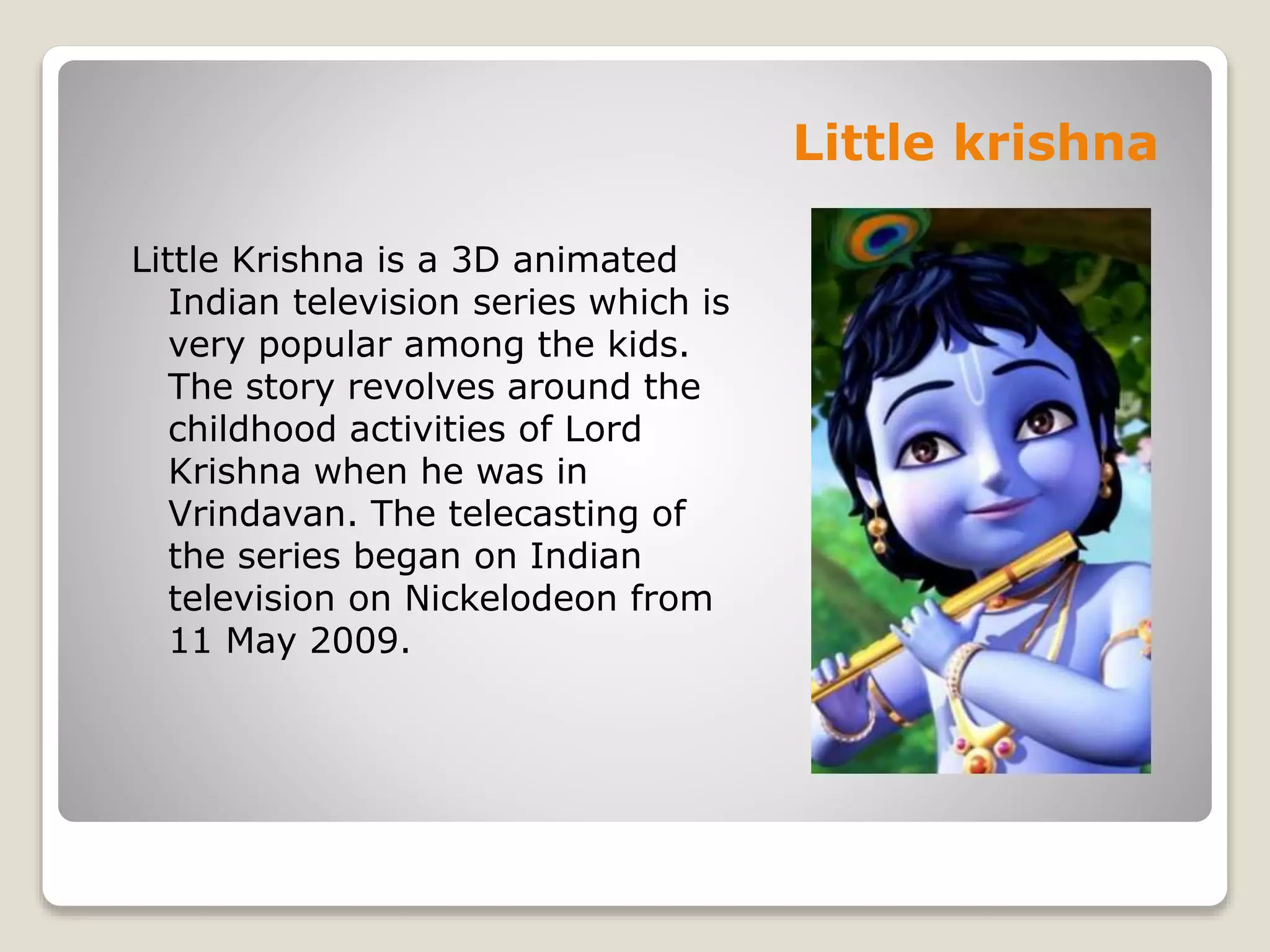Top 5 Animated Television Series of India | PPTX