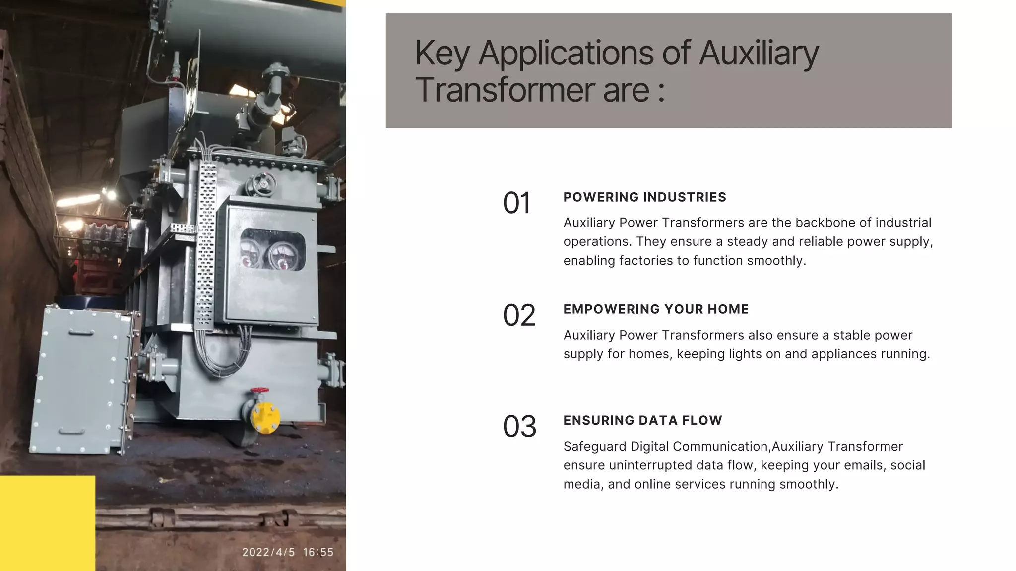 Top 5 Applications of Auxiliary Transformer | PDF