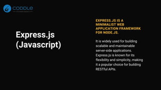 Top 5 Backend Development Frameworks 2024.pptx | Web Development | Internet