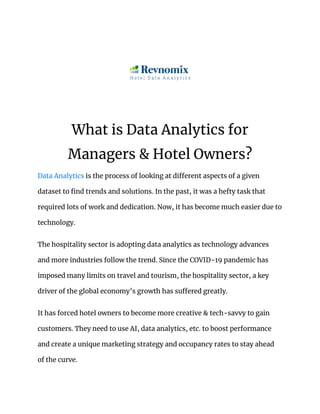 Top 5 Benefits of Data Analytics for Managers & Hotel Owners.pdf