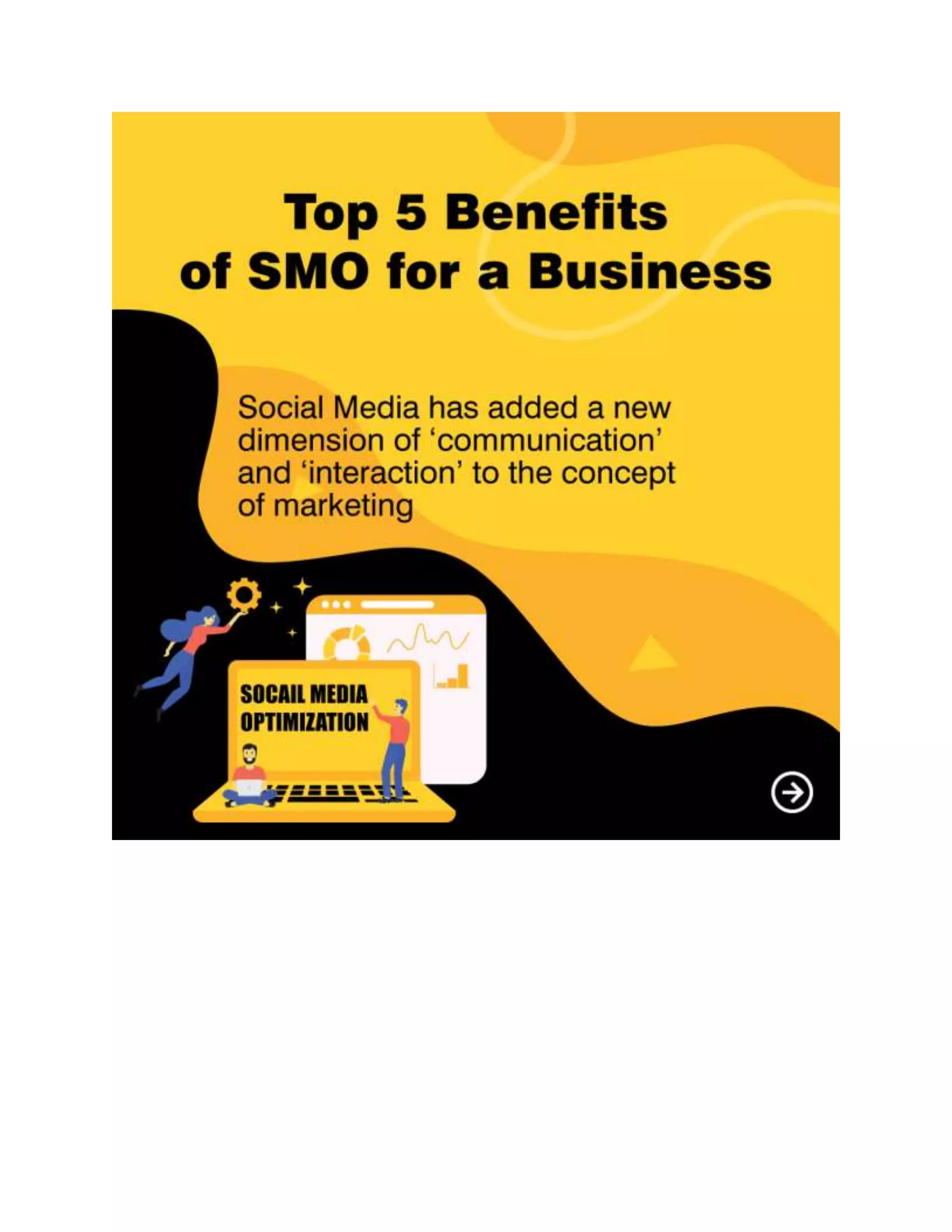 Top 5 benefits of smo for a business | DOCX
