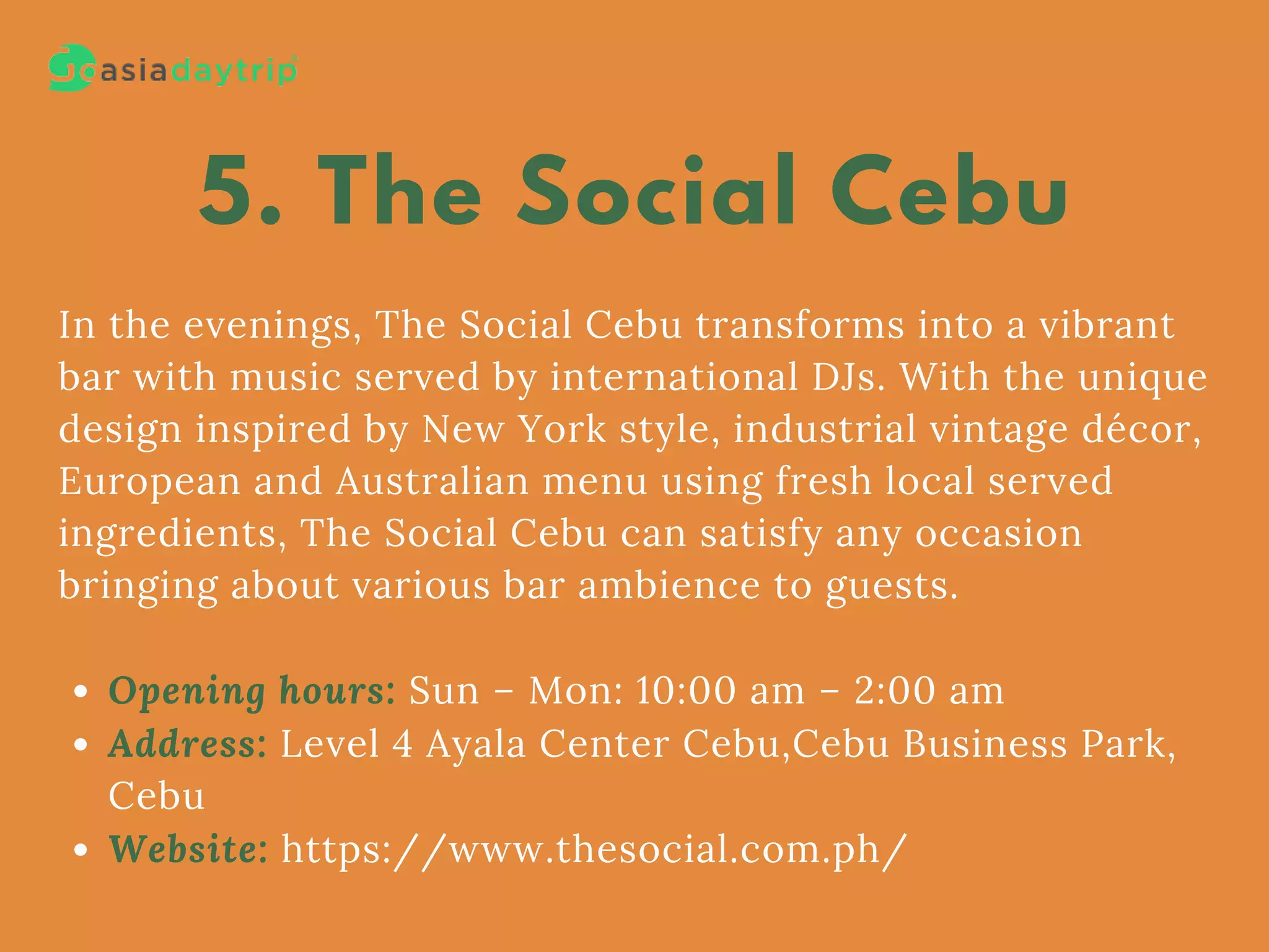 Top 5 best bars in Cebu | PDF | Nightclubs | Attractions