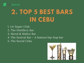 Top 5 best bars in Cebu | PDF | Nightclubs | Attractions