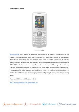 Top 5 Best Basic Mobile Phones