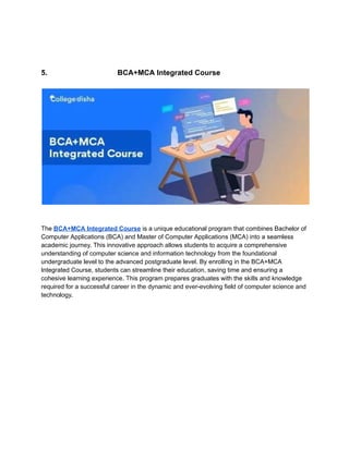 Top 5 Career Opportunities and Scope Courses | PDF