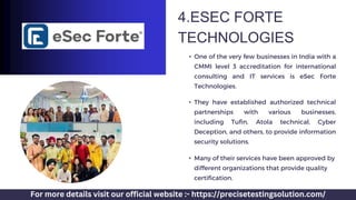 Top 5 CERT-IN Empaneled Cybersecurity Companies in India.pptx