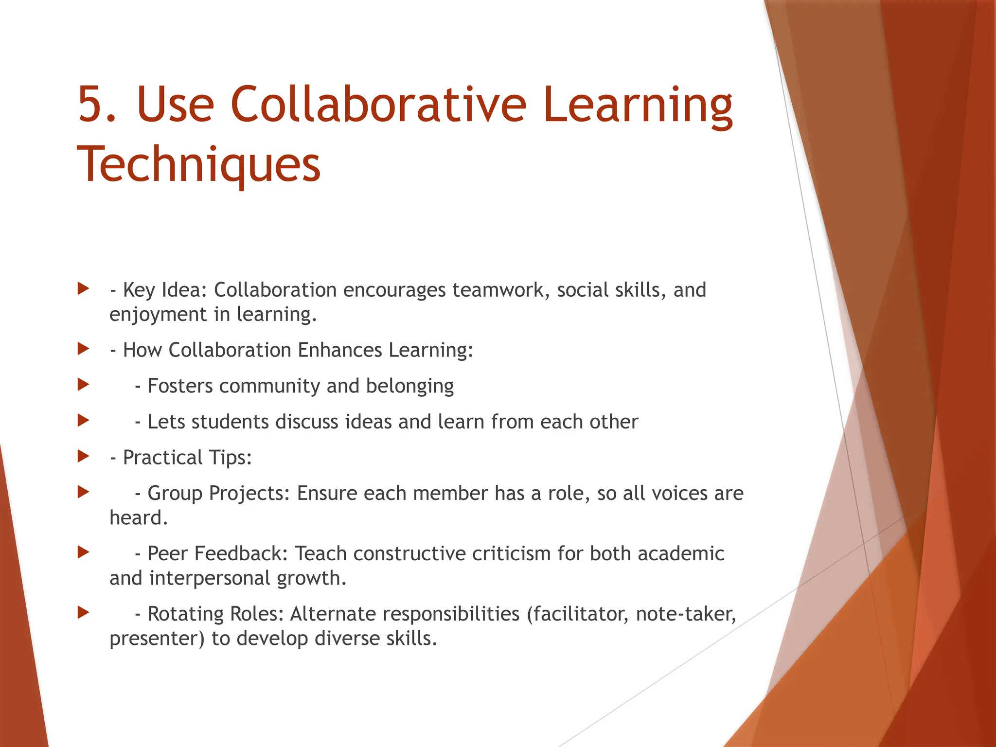 Top 5 Classroom Management Techniques for Effective Learning.pptx