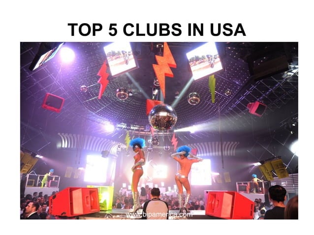 Top 5 clubs_of_usa | PPT