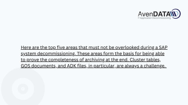 Top 5 data areas during a SAP system decommissioning.pdf